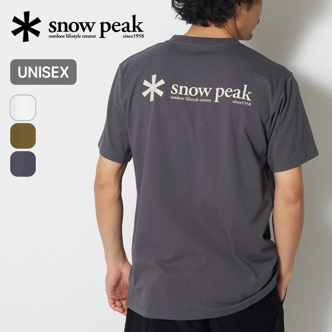 snow peak スノーピーク スノーピークロゴTシャツ : OutdoorStyle サンデーマウンテン - 通販 - Yahoo!ショッピング