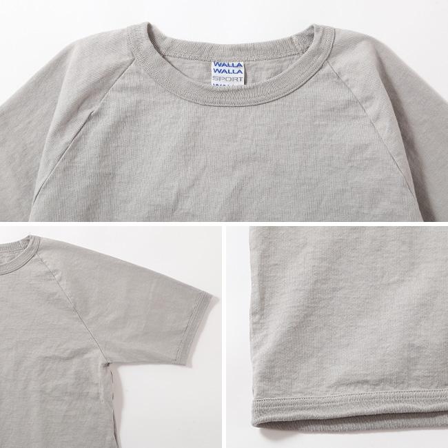 WALLA WALLA SPORT ワラワラスポーツ S/SラグランリブルーズTEE WW040087-SR WALLA SPORT ワラワラスポーツ S/SラグランリブルーズTEE WW040087-SR