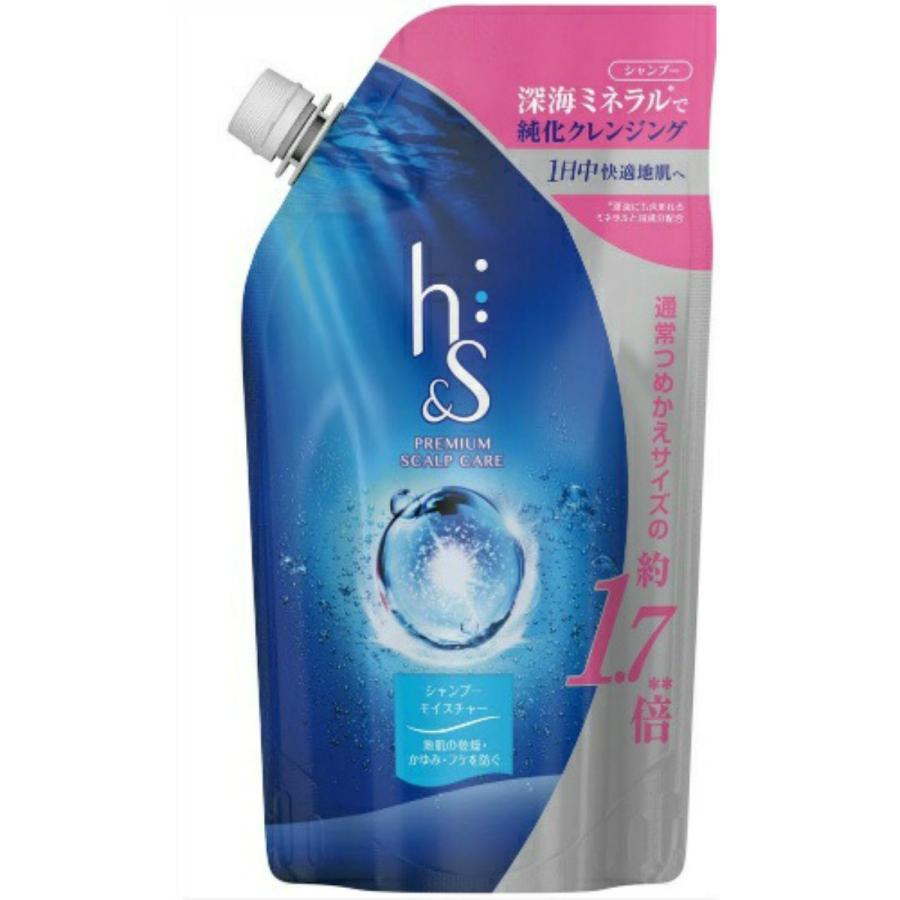 【医薬部外品】h&s モイスチャーシリーズ 地肌ケア シャンプー つめかえ用 550mL : Sundries - 通販 - Yahoo!ショッピング