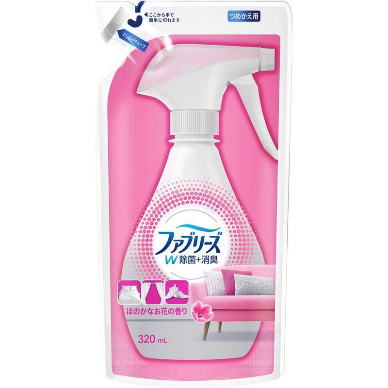 ファブリーズ W除菌+消臭 ほのかなお花の香り つめかえ用 320mL : Sundries - 通販 - Yahoo!ショッピング