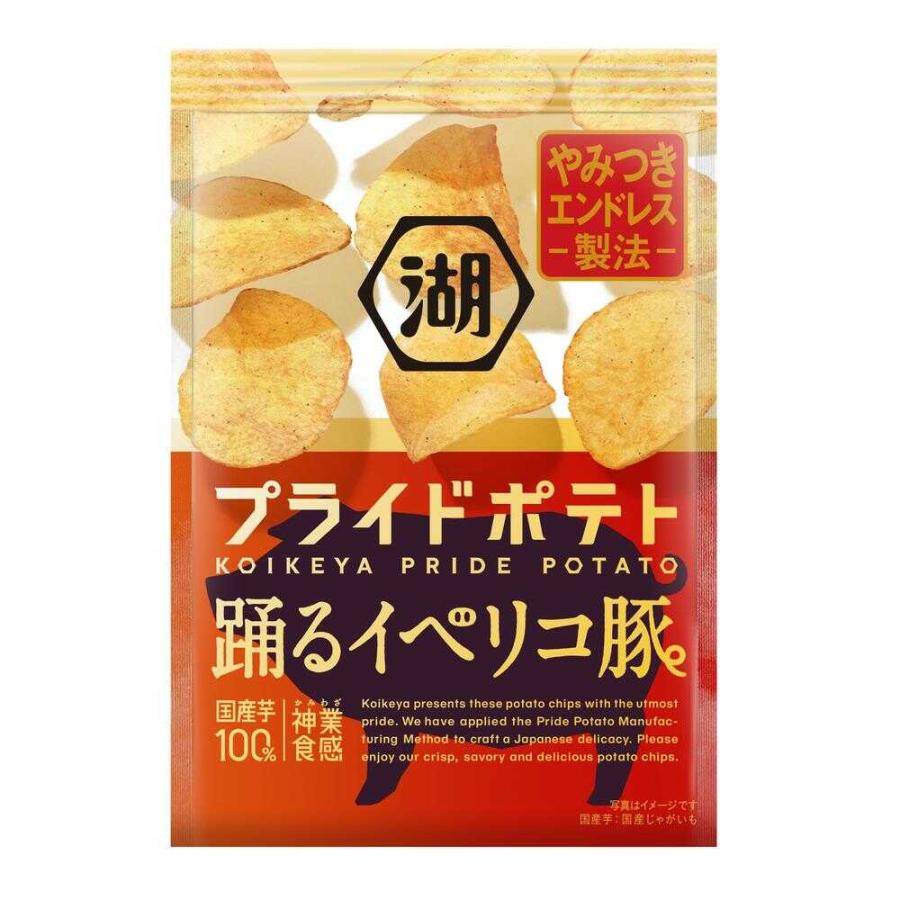 湖池屋 プライドポテト踊るイベリコ豚 55g 【12個セット】 : 4514410179097x12 : サンドラッグe-shop - 通販 - Yahoo!ショッピング