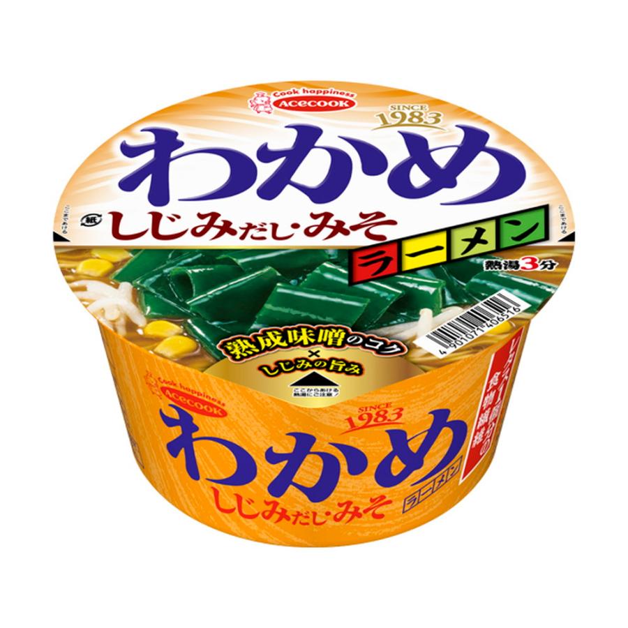 エースコック わかめラーメン しじみだし・みそ 92g 【12個セット】 : サンドラッグe-shop - 通販 - Yahoo!ショッピング