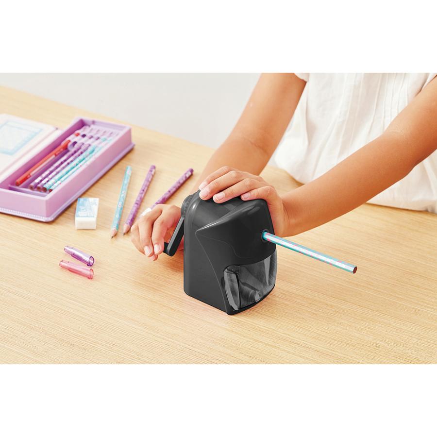 クツワ スーパー安全えんぴつけずり（ブラック） 275g : 4901478180606 : サンドラッグe-shop - 通販 - Yahoo!ショッピング