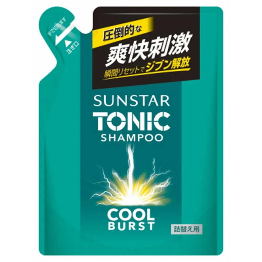 サンスタートニックシャンプーCOOL BURST 詰替え用 340ml 【3個セット】 : サンドラッグe-shop - 通販 - Yahoo!ショッピング