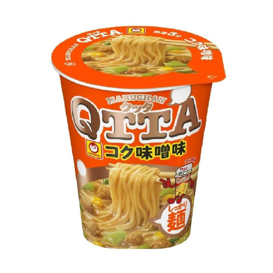 東洋水産 MARUCHAN QTTA コク味噌味 82g 【12個セット】 : サンドラッグe-shop - 通販 - Yahoo!ショッピング