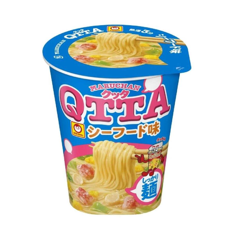 東洋水産 MARUCHAN QTTA シーフード味 77g 【12個セット】 : サンドラッグe-shop - 通販 - Yahoo!ショッピング