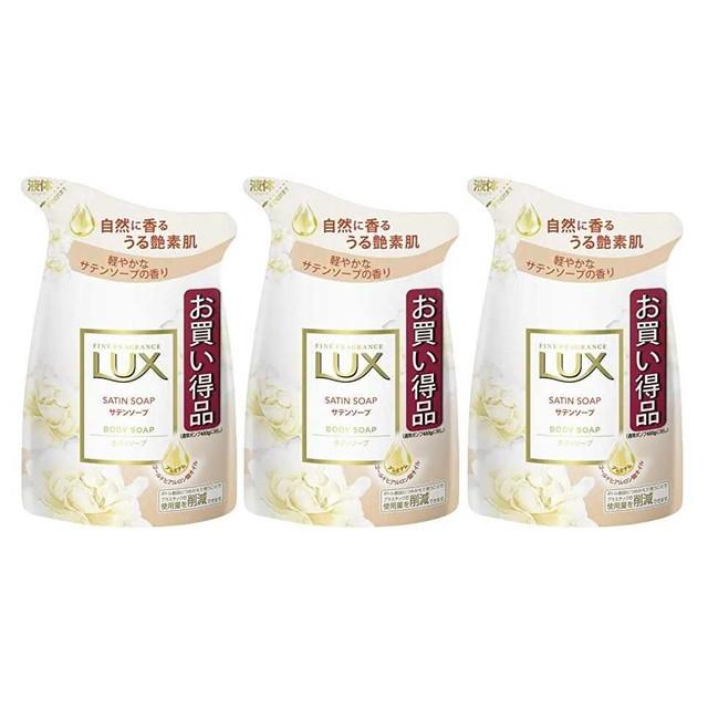 LUX LUX（ラックス） ボディソープ サテンソープ つめかえ用 300g【3個セット】 : サンドラッグe-shop - 通販 - Yahoo!ショッピング