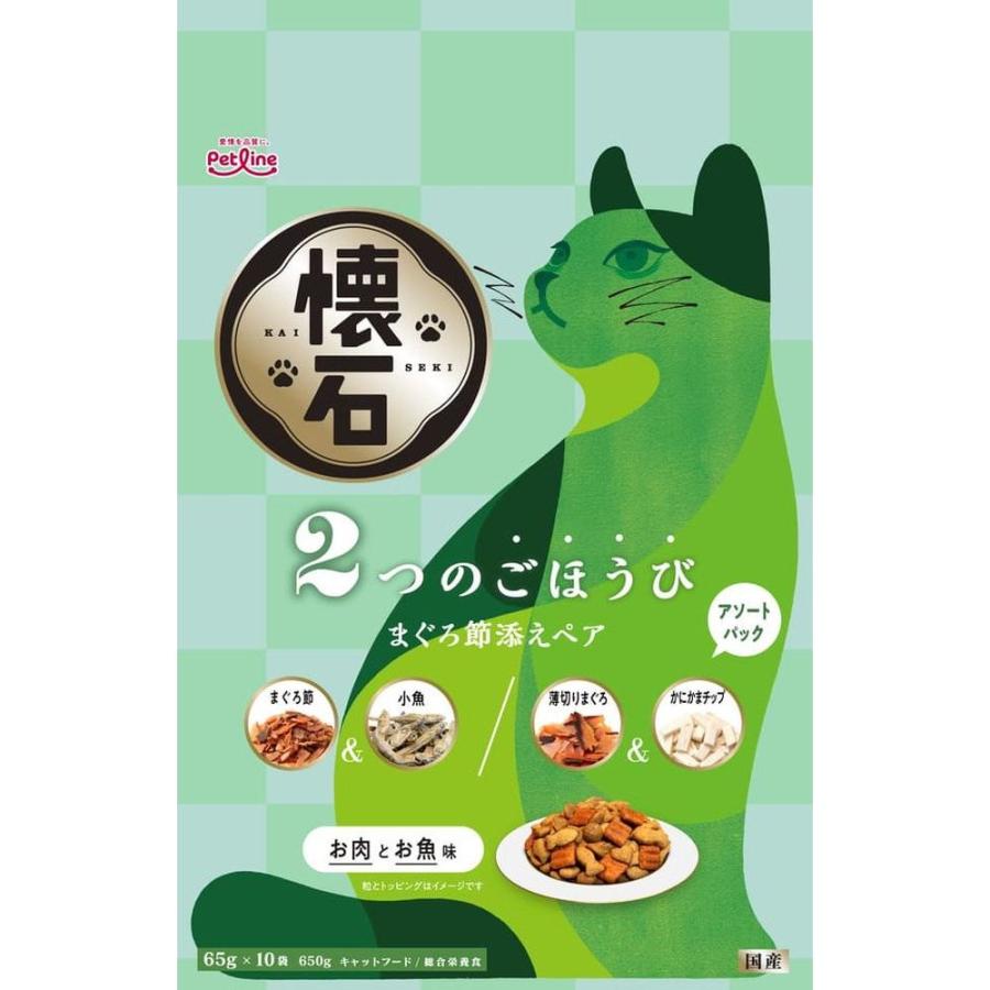 ペットライン株式会社 懐石 2つのごほうび まぐろ節添えペア 650g : サンドラッグe-shop - 通販 - Yahoo!ショッピング