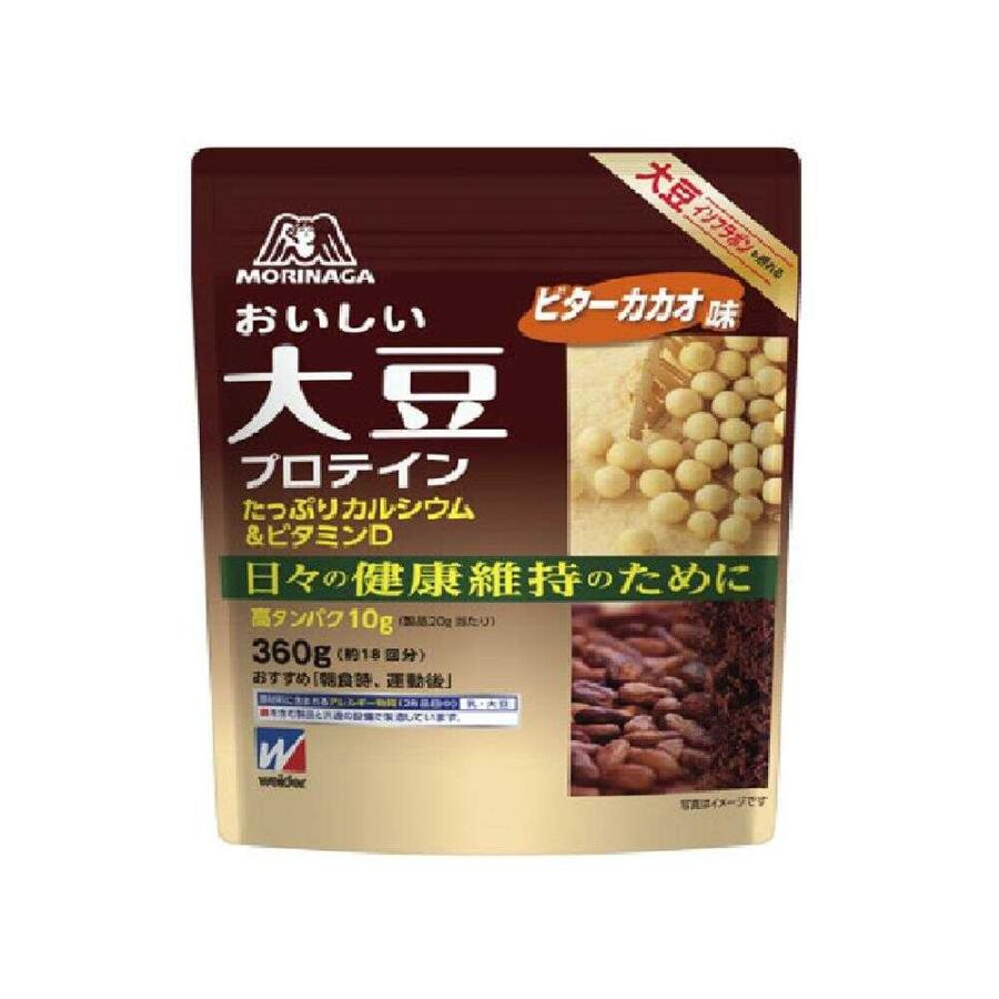 森永製菓 おいしい大豆プロテイン ビターカカオ味 360g 【5個セット】 : サンドラッグe-shop - 通販 - Yahoo!ショッピング