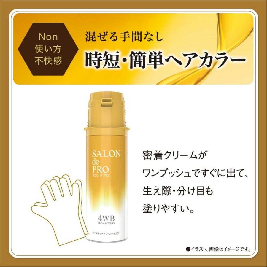【医薬部外品】サロンドプロ オイルリッチクリームヘアカラー（白髪用）4WB スイートブラウン 1剤56g・2剤44g : サンドラッグe-shop - 通販 - Yahoo!ショッピング
