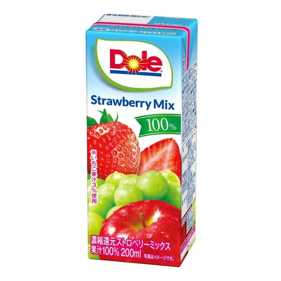 雪印メグミルク Dole ストロベリーミックス 200ml 【6個セット】 : サンドラッグe-shop - 通販 - Yahoo!ショッピング