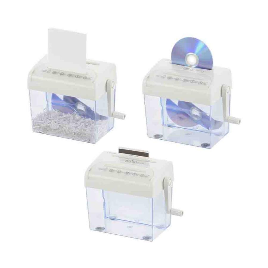 OHM（オーム電機） OffiStyle クロスカットハンドシュレッダー : サンドラッグe-shop - 通販 - Yahoo!ショッピング