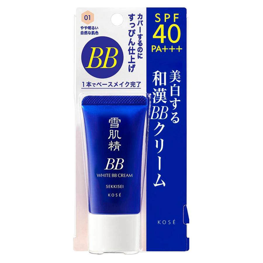 コーセー 雪肌精 ホワイトBBクリーム01 やや明るい自然な肌色 30g : 4971710244557 : サンドラッグe-shop - 通販 - Yahoo!ショッピング