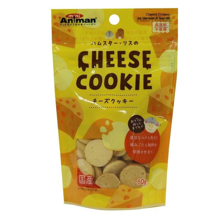 ハムスター・リスのチーズクッキー 60g 60g : サンドラッグe-shop - 通販 - Yahoo!ショッピング
