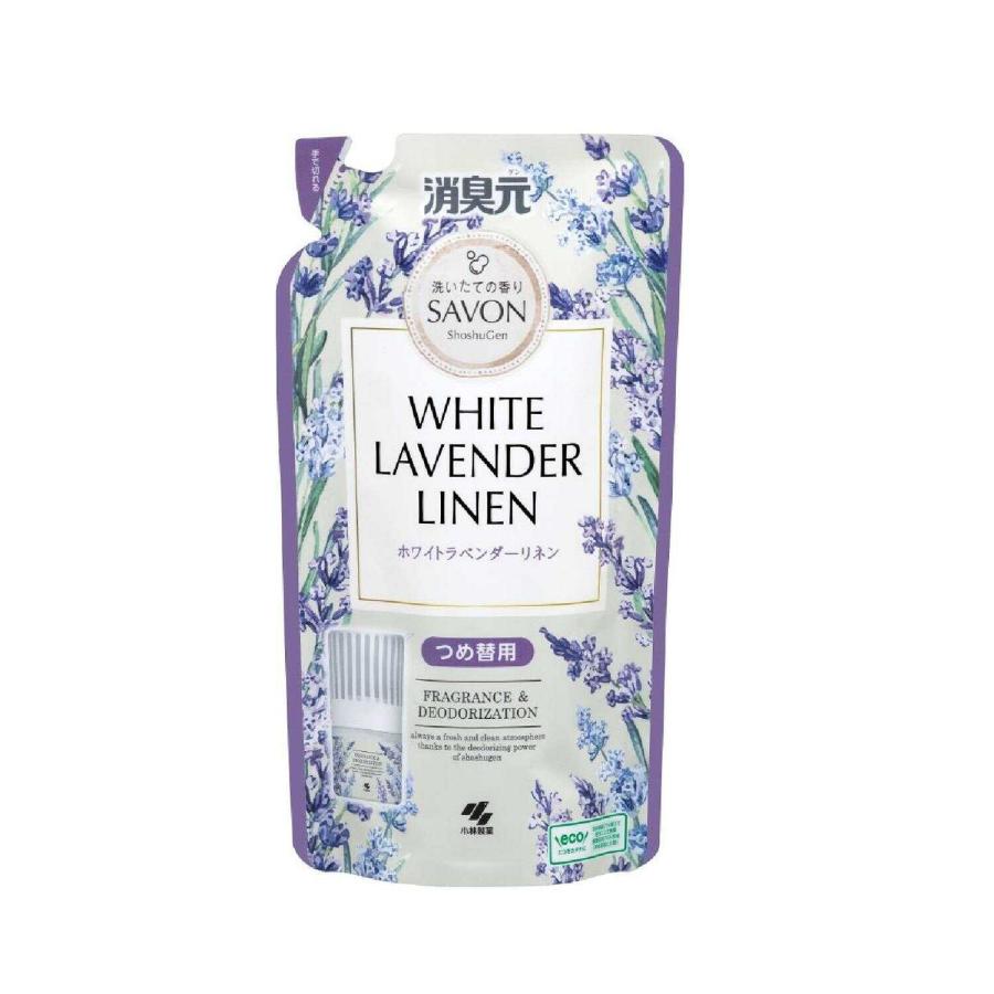 小林製薬 消臭元SAVONつめ替用ホワイトラベンダーリネン 400ml 【3個セット】 : サンドラッグe-shop - 通販 - Yahoo!ショッピング