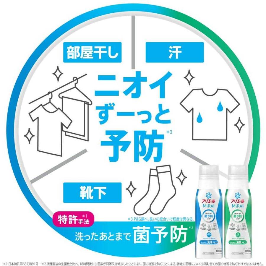 P&G アリエール 洗濯洗剤 MiRAi 漂白剤級の洗浄プラス 詰め替え 920g : サンドラッグe-shop - 通販 - Yahoo!ショッピング