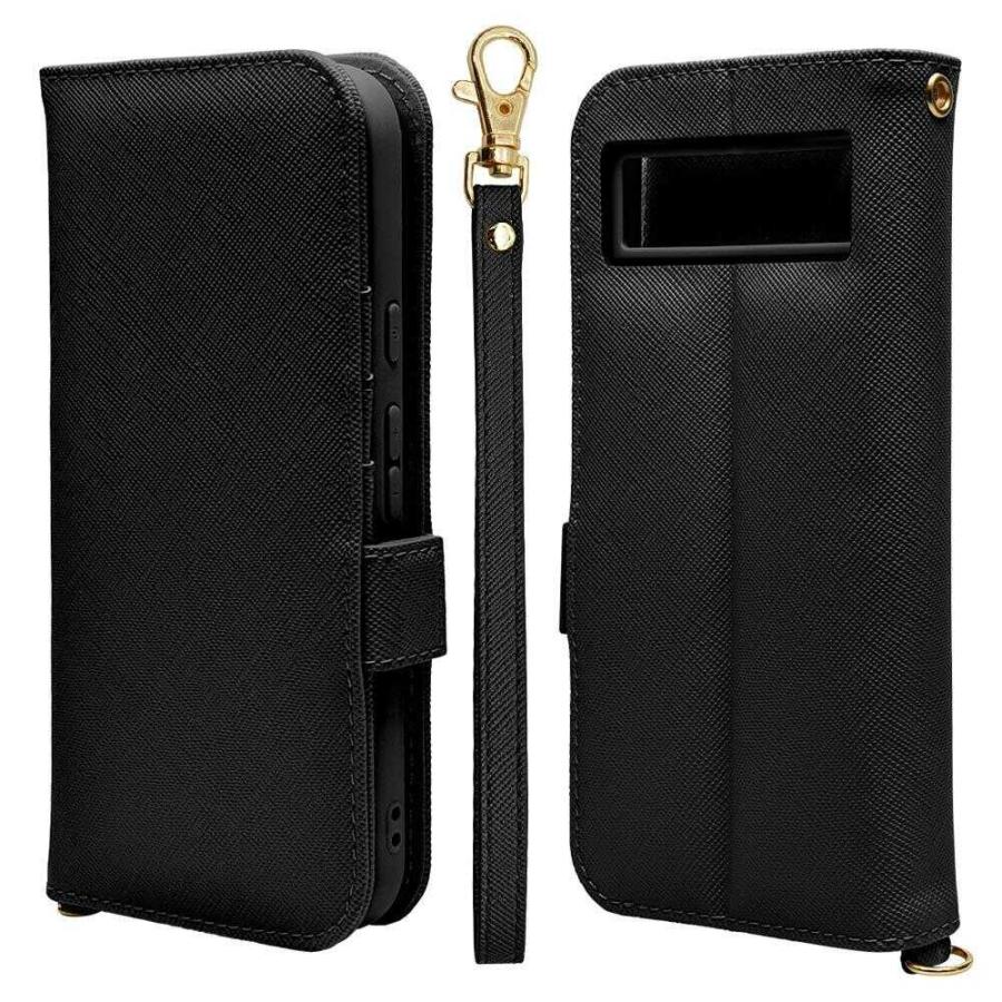 【テレホンリース】 Google Pixel 8a ハンドストラップ付き手帳型ケース BK 7900PXL8ABHSBK 95g :4988075721289:サンドラッグe-shop ...