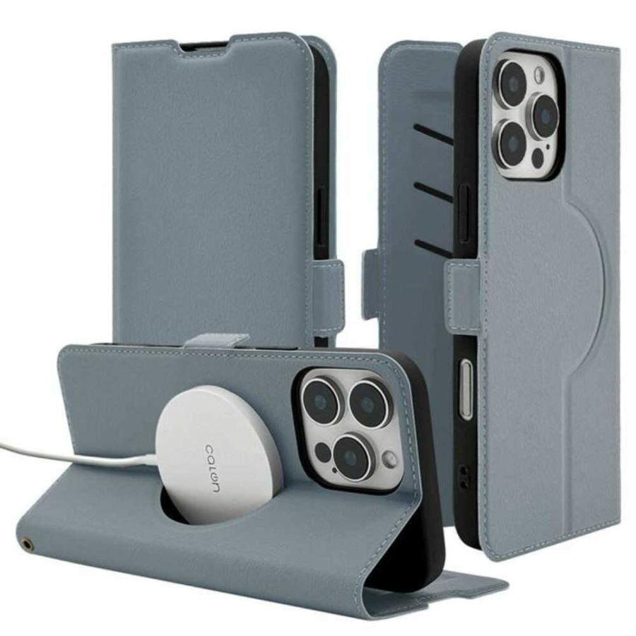 テレホンリース iPhone16 Pro Max ケースカバー 手帳型 ブルーグレー 86g : サンドラッグe-shop - 通販 - Yahoo!ショッピング