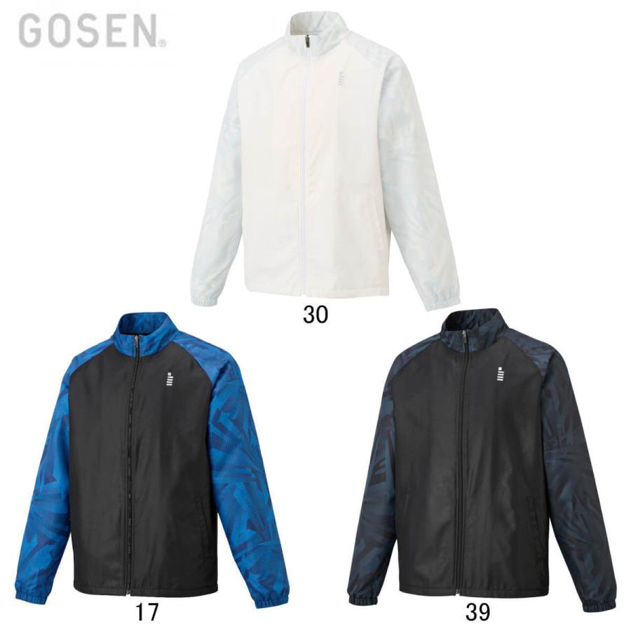 ゴーセン Y2540 ウィンドウォーマージャケット（ブラック） サイズ S GOSEN GOSEN（ゴーセン） GOSEN Y2540 ウィンドウォーマージャケット