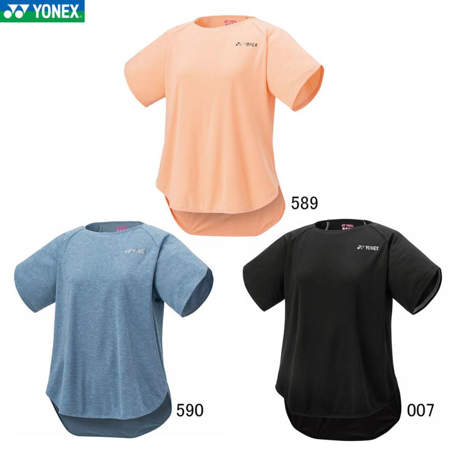 YONEX 16812 ウィメンズドライTシャツ ウェア(レディース) バドミントン・テニス ヨネックス 2025SS【メール便可】 : sunfast-sports - 通販 - Yahoo ...