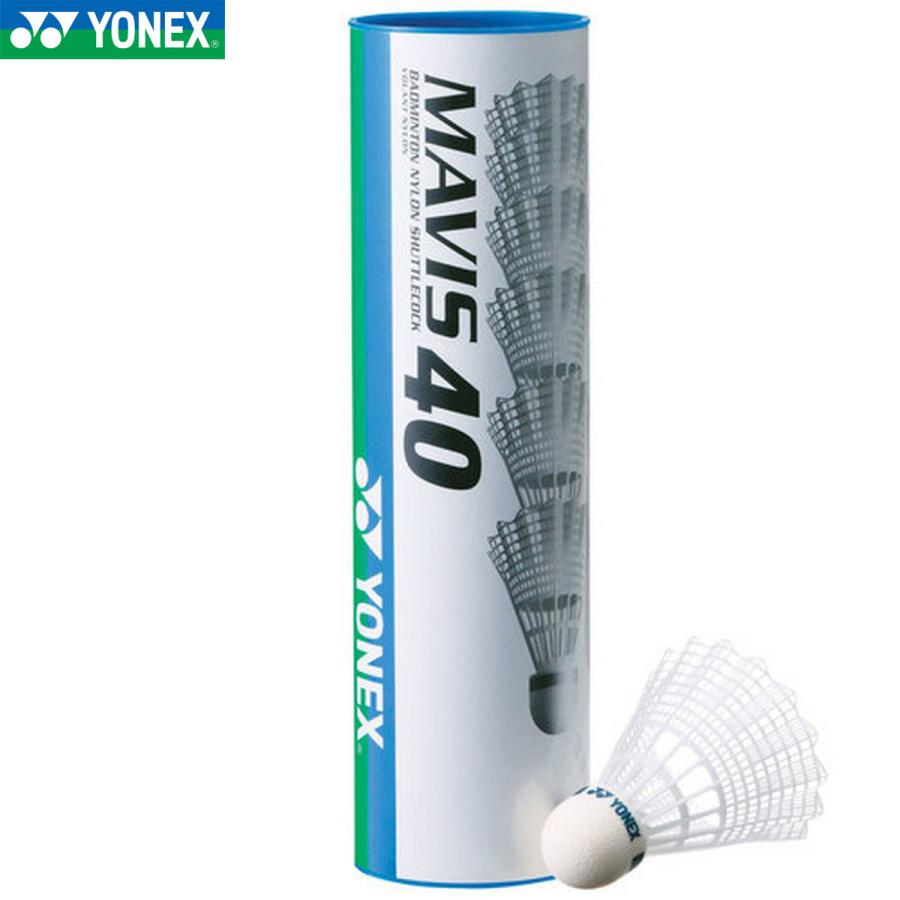YONEX M-40P メイビス40P(1本/6球入) シャトルコック バドミントンシャトル ヨネックス 2024SS : sunfast-sports - 通販 - Yahoo!ショッピング