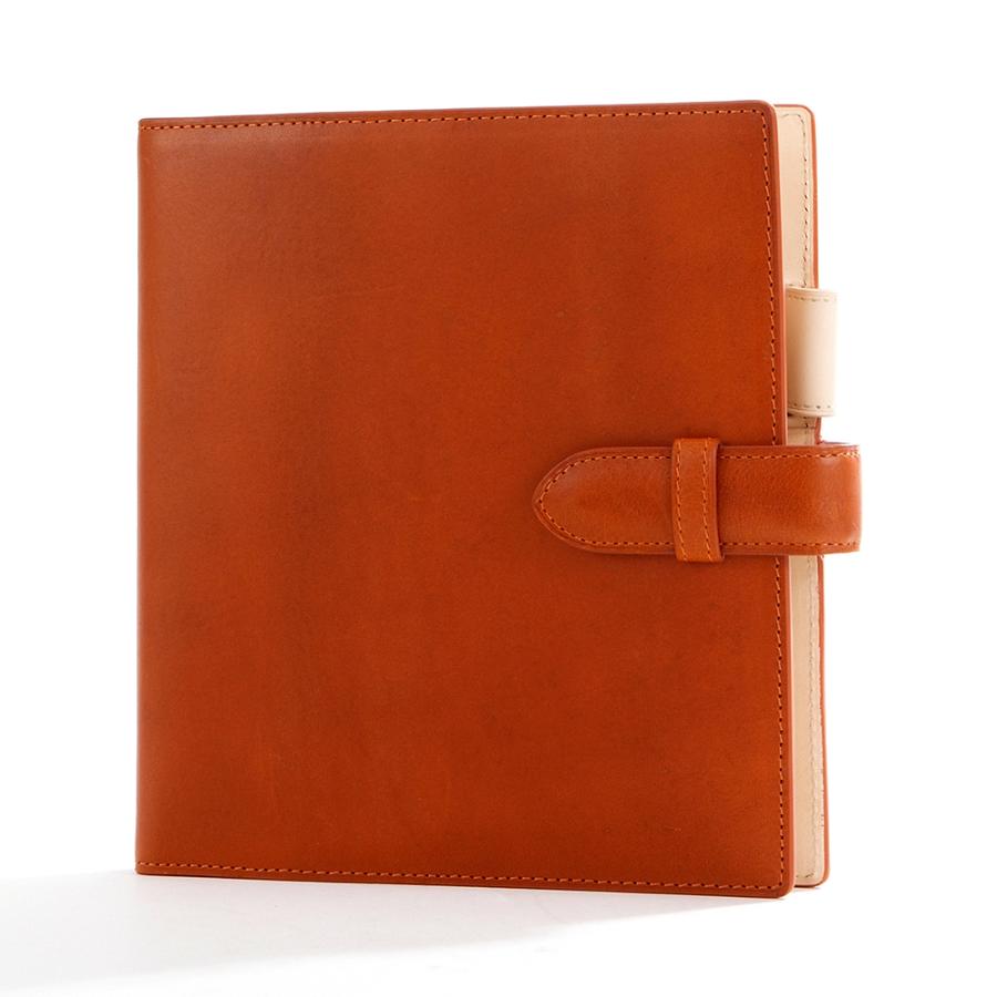 アシュフォード ASHFORD キュリオ HB×WA5 15mm belt オレンジ 6128-084 （お取り寄せにてお伺い致します。）本革 牛革 レザー システム手帳 : サンフェロー ...