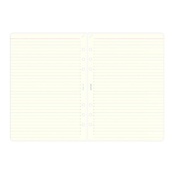 （お取り寄せ）PLOTTER プロッター PLT0005-A5 リフィルメモパッド 6mm罫線 6穴 A5サイズ 80枚 77716422 KNOX ノックス デザインフィル : サンフェロー ...