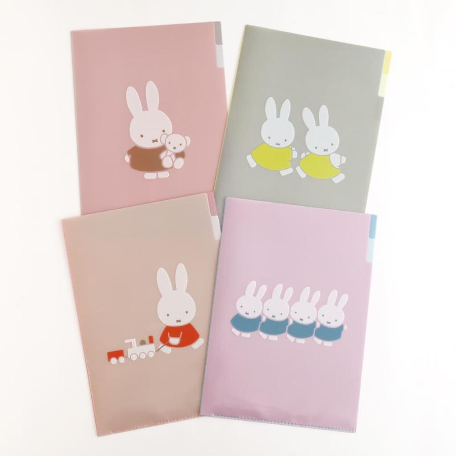 ミッフィー A4ポケットクリアファイル(fun) BM-355 グリーンフラッシュ キャラクターグッズ miffy 文具 大人 かわいい シンプル クリアホルダー 整理 収納 : bm-355 ...