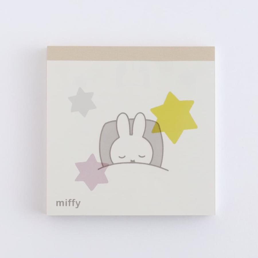 ミッフィー メモパッド・スクエア(good night) COLOR&SHAPE BM-386 グリーンフラッシュ キャラクターグッズ miffy Dick Bruna 文具 かわいい 大人 ...