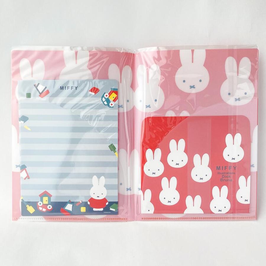 ミッフィー ファイル付 レターセット 赤 BN22-10 スクエア square 2022 Summer キャラクターグッズ 文具 大人 : サンフェロー - 通販 - Yahoo!ショッピング