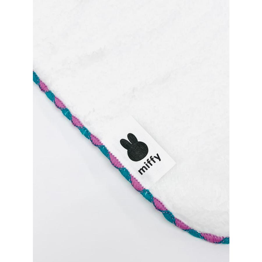 ミッフィー ふわふわ刺繍ハンカチーフ ピンク BS25-26 スクエア square キャラクターグッズ かわいい 大人 タオルハンカチ ワンポイント プレゼント ギフト : サンフェロー ...