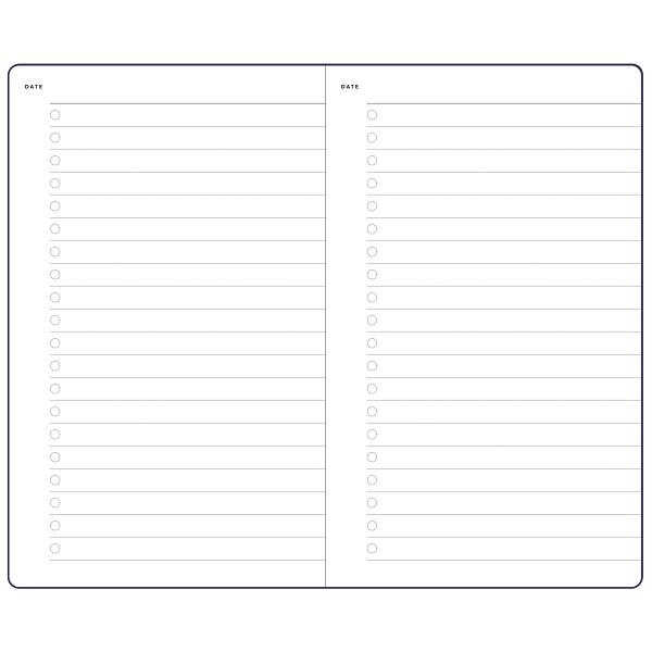 TO DO ジャーナル 無地イエロー CDBK-4 グリーティングライフ 文具 大人 ノート TODOリスト 日付フリー コンパクト かわいい ...