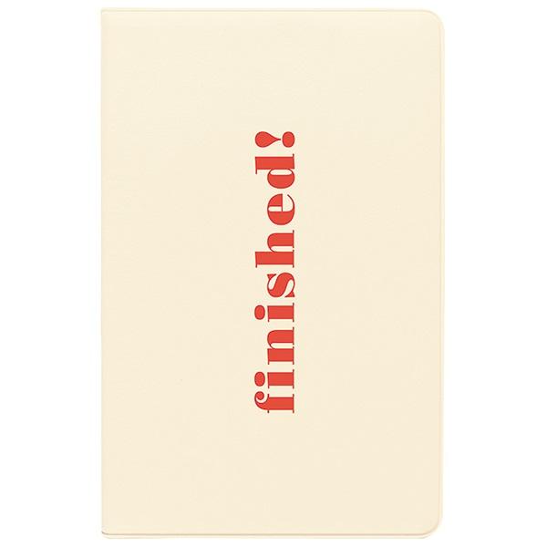 TO DO ジャーナル finished! ホワイト CDBK-6 グリーティングライフ 文具 大人 ノート TODOリスト 日付フリー ...