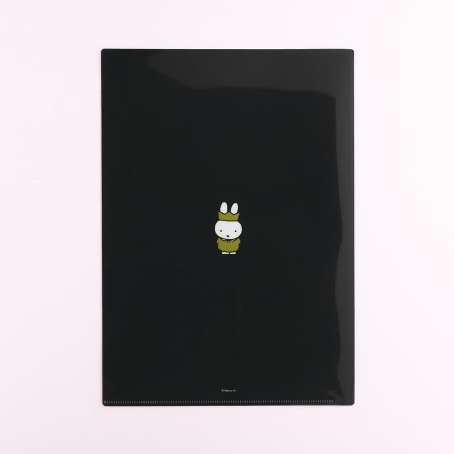 ミッフィー A4ポケットクリアファイル(Black) GMB-003 グリーンフラッシュ キャラクターグッズ miffy 70周年 文具 大人 かわいい シンプル 整理 収納 : サンフェロー ...