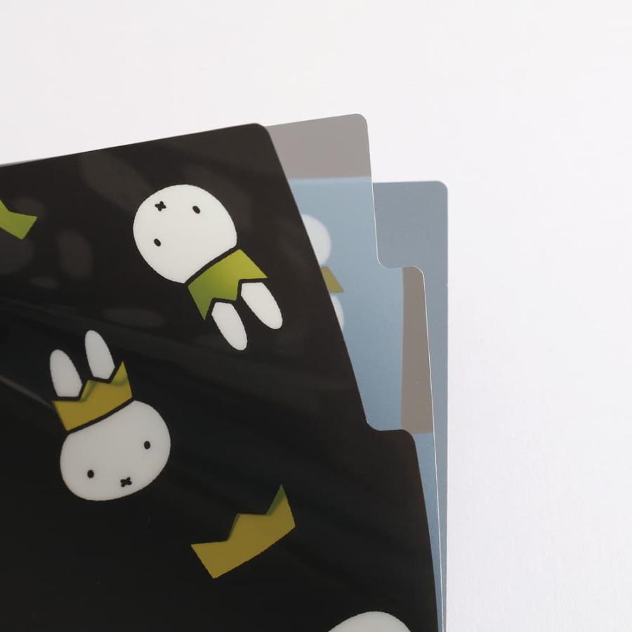 ミッフィー A4ポケットクリアファイル(Black) GMB-003 グリーンフラッシュ キャラクターグッズ miffy 70周年 文具 大人 かわいい シンプル 整理 収納 : サンフェロー ...