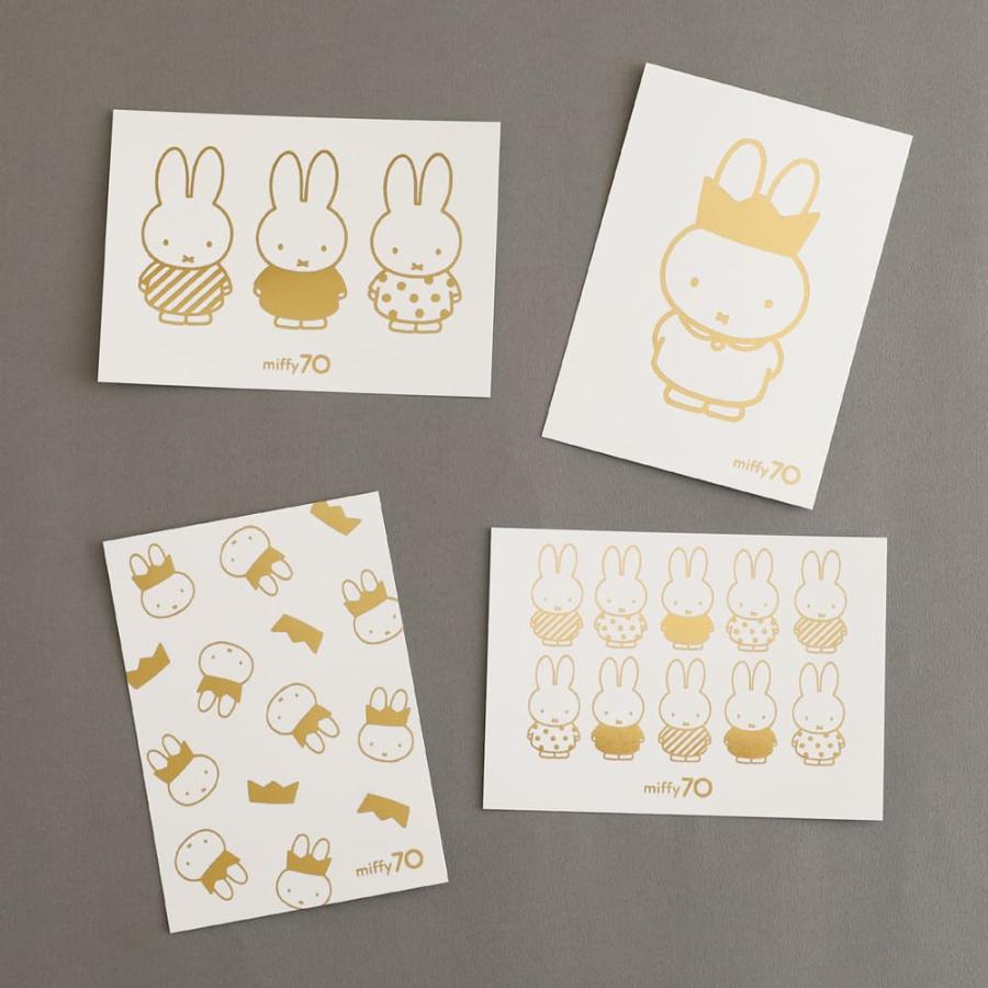 ミッフィー 金箔押しポストカード(Queen) GMB-013 グリーンフラッシュ キャラクターグッズ miffy 70周年 文具 大人 かわいい シンプル ポスカ 絵はがき : サンフェロー ...