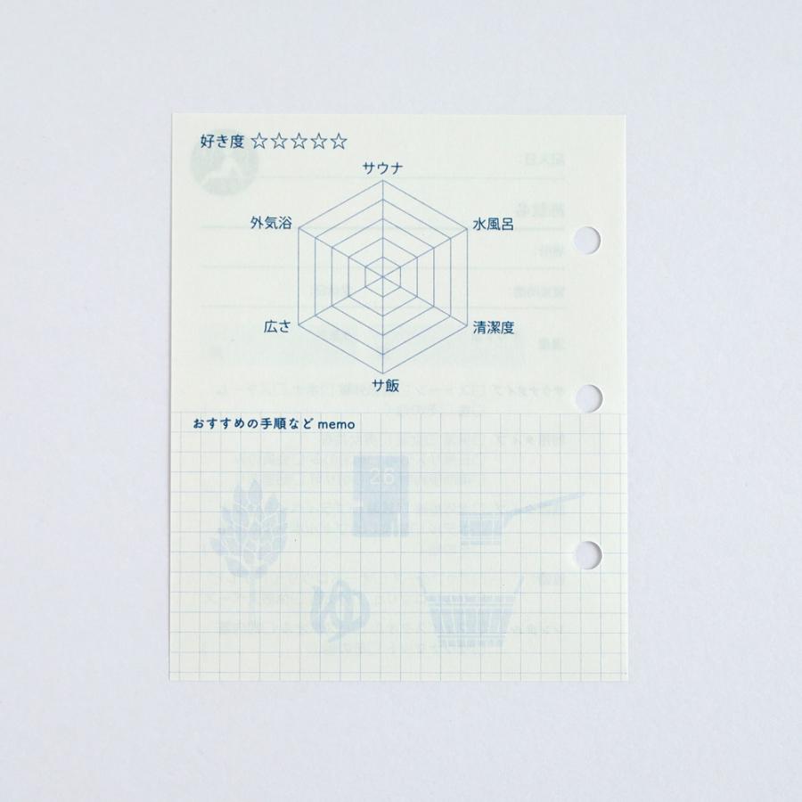 偏愛のススメ サウナ リフィル HA-012グリーンフラッシュ GreenFlash 文具女子 大人 かわいい 趣味 ノート 手帳記録 ログ : サンフェロー - 通販 - Yahoo!ショッピング