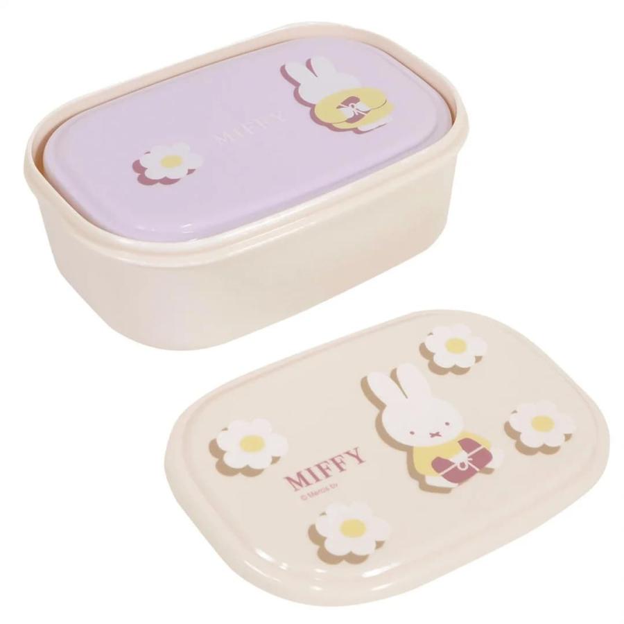 20％OFF ミッフィー シールBOX(3個セット) MF898 クツワ ギフトシリーズ キャラクター ランチグッズ かわいい 保存 お昼 ...
