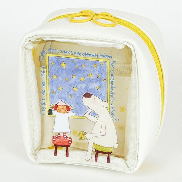 ココちゃん タイディマルチポーチS 夜空 RYZ-1048 グリーティングライフ 文具 雑貨 かわいい 大人 仕事 小物入れ 便利 コスメ イヤホン ケーブル : サンフェロー - 通販 ...