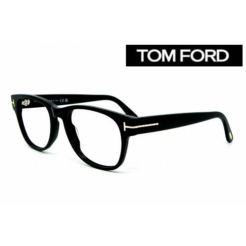 TOM FORD EYEWEAR TOMFORDトムフォード 眼鏡フレーム TF5898B-001(52SIZE) ブルーライトカットレンズ ...