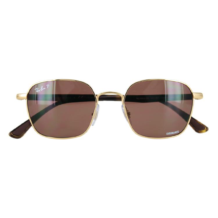 Ray-Ban レイバン 偏光 サングラス RB3664CH 001/BC 50 メンズ レディース UVカット クロマンスレンズ シャイニー ...