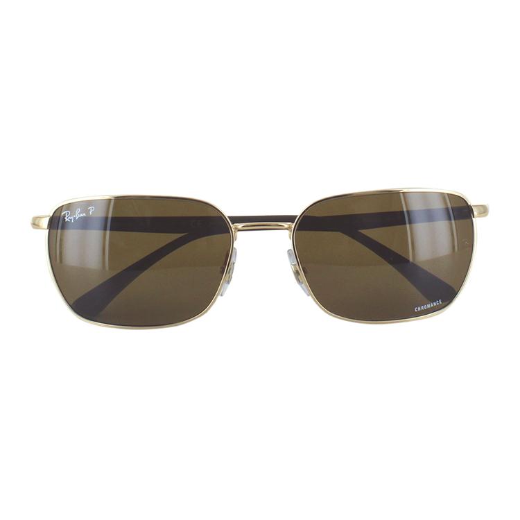 レイバン 偏光サングラス RB3684CH 001/AN 58 メンズ UVカット Ray-Ban CHROMANCE クロマンス 偏光レンズ ...