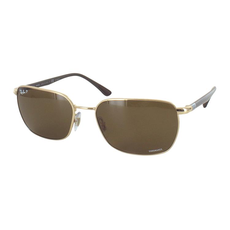 レイバン 偏光サングラス RB3684CH 001/AN 58 メンズ UVカット Ray-Ban CHROMANCE クロマンス 偏光レンズ ...
