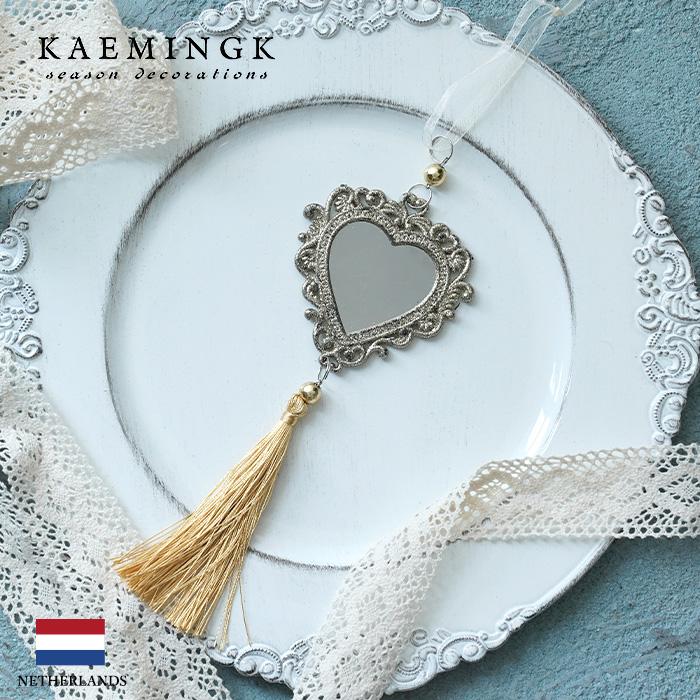 クリスマスツリー オーナメント 飾り 北欧 KAEMINGK (カイミング) ゴールドミラータッセル クラシカルミラー タッセル付き 鏡 ...