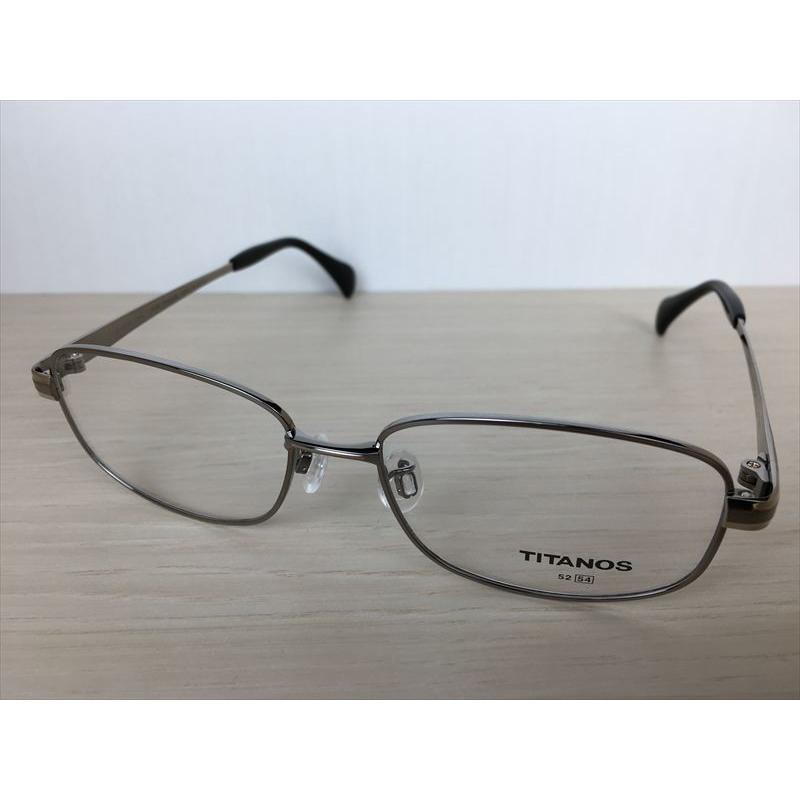 TITANOS（チタノス） メガネフレーム 54サイズ 新品 : サングラッシー - 通販 - Yahoo!ショッピング