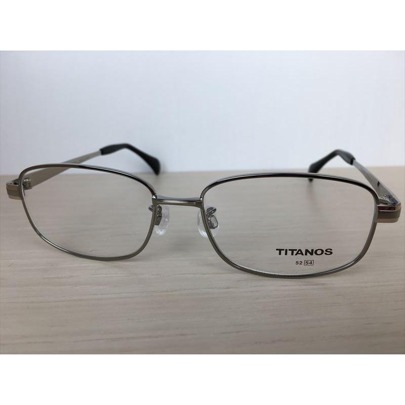 TITANOS（チタノス） メガネフレーム 54サイズ 新品 : t-1327-cb0gp1 : サングラッシー - 通販 - Yahoo!ショッピング