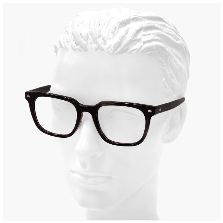 【度付き対応 レンズ付き】 【 Lサイズ 】メンズ メガネ 1545-62ビックサイズ 眼鏡 ウェリントン 型 大きい フレーム 大きめ 幅広 ...