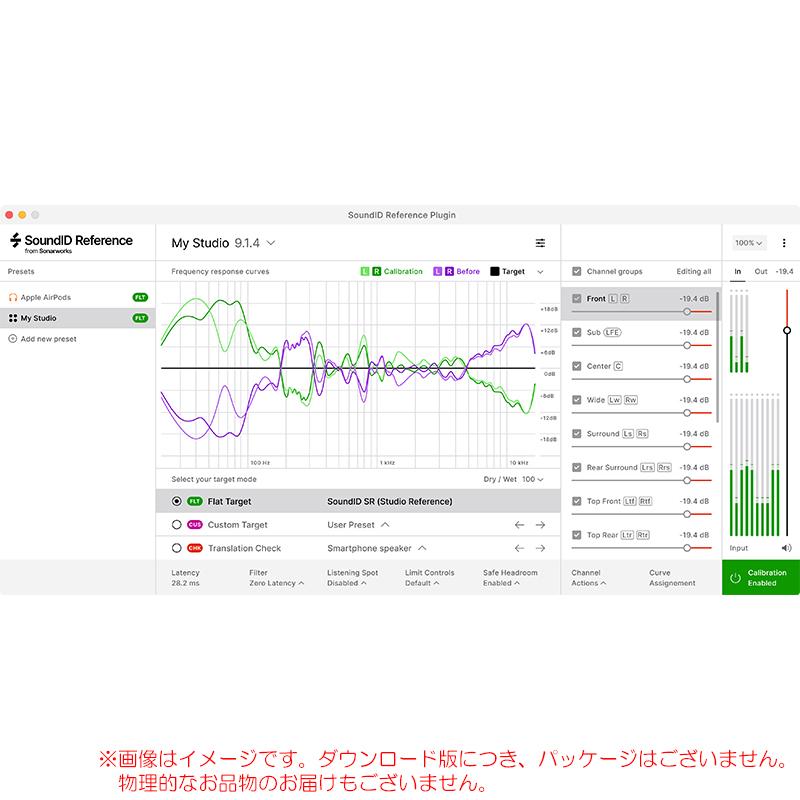 SONARWORKS SOUND ID REFERENCE FOR MULTICHANNEL ダウンロード版 安心の日本正規品！ : サン ...