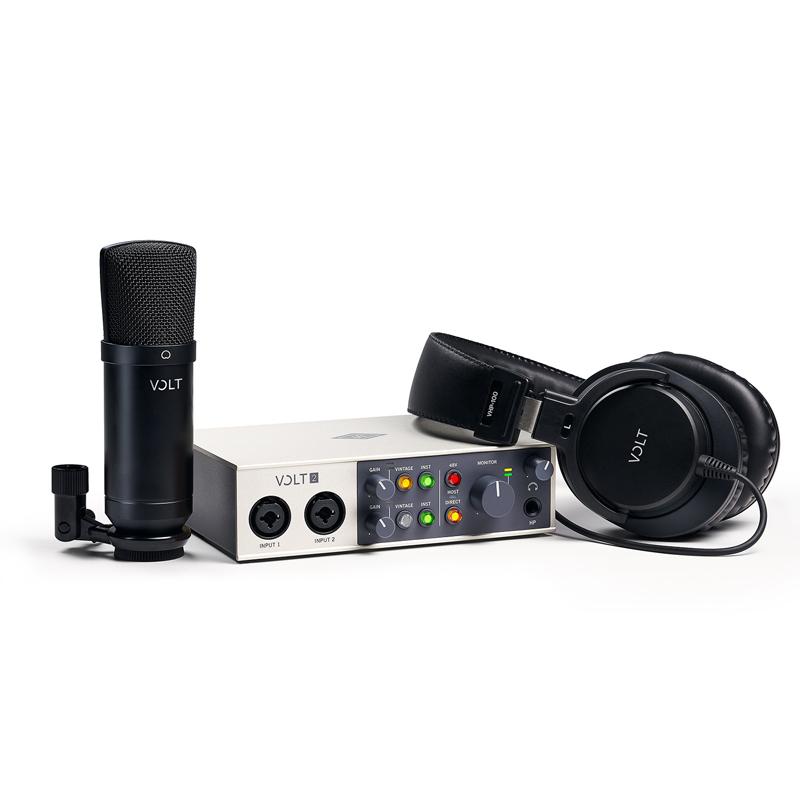 UNIVERSAL AUDIO VOLT 2 STUDIO PACK 安心の日本正規品！ :ua-volt2-sp:サンフォニックスYahoo!店 - 通販 - Yahoo!ショッピング