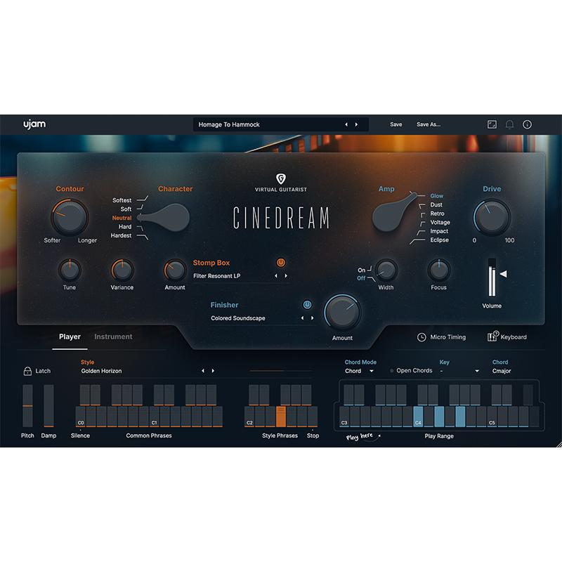 UJAM VIRTUAL GUITARIST CINEDREAM ダウンロード版 安心の日本正規品！【6/4までイントロ特価！】 : サンフォニックスYahoo!店 - 通販 - Yahoo ...